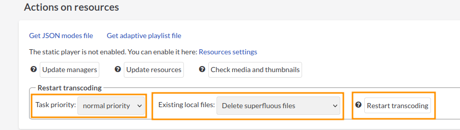 How do you configure transcoding in Nudgis? – UbiCast Help Center