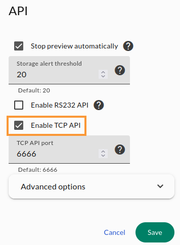 How to run a test using the Miris API in TCP – UbiCast Help Center